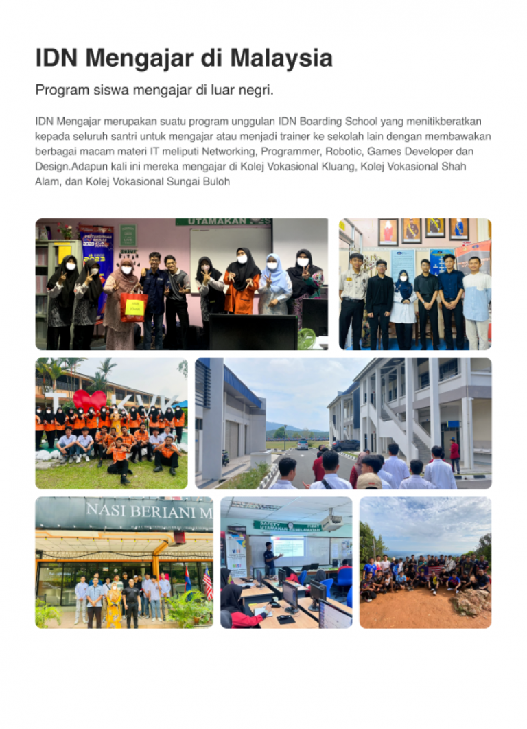 IDN Boarding School - IDN Boarding School